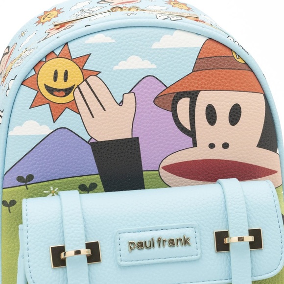 Wonda Pop | Bags | Paul Frank Vegan Leather Backpack Paul Frank Julius ...